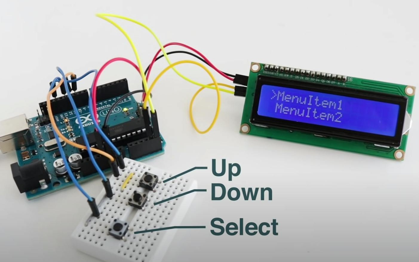 How to Implement a LCD Menu System on a Microcontroller? - Blog - Ampheo
