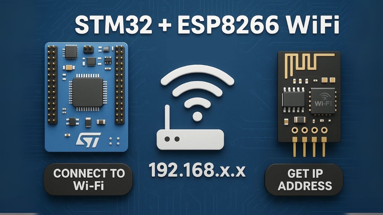 How to connect STM32 to Wi-Fi (ESP8266/ESP32) or Bluetooth? - Blog - Ampheo