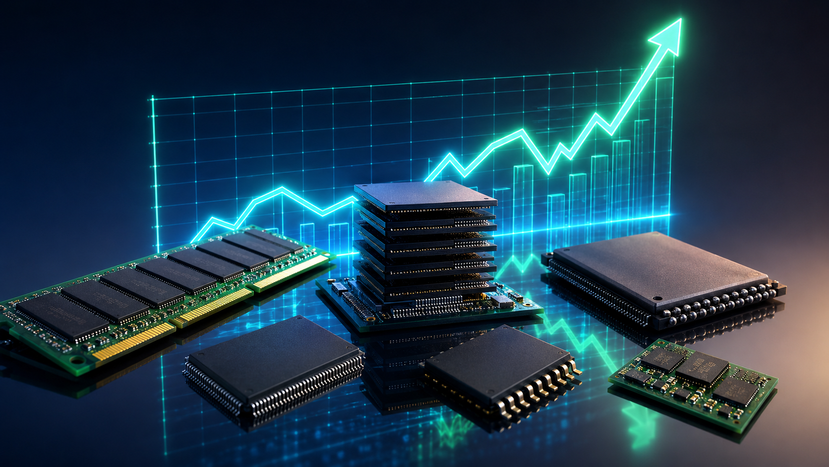 Memory Chip Market Forecast 2026: DRAM, NAND, HBM, and NOR Flash - Blog ...